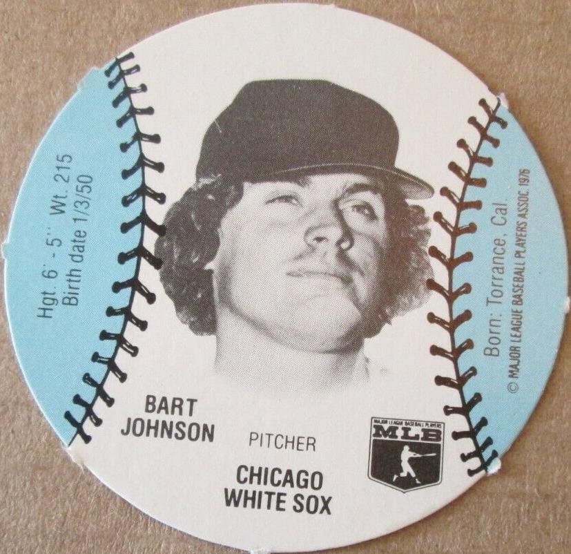 1977 Burger Chef Discs 77 Bart Johnson