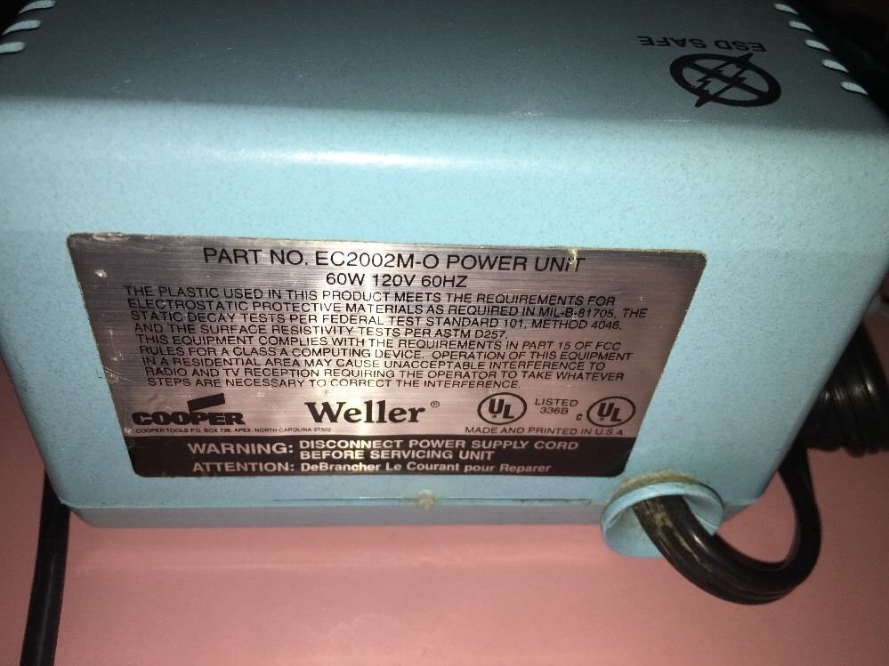 4108 Weller EC2002M Power Unit