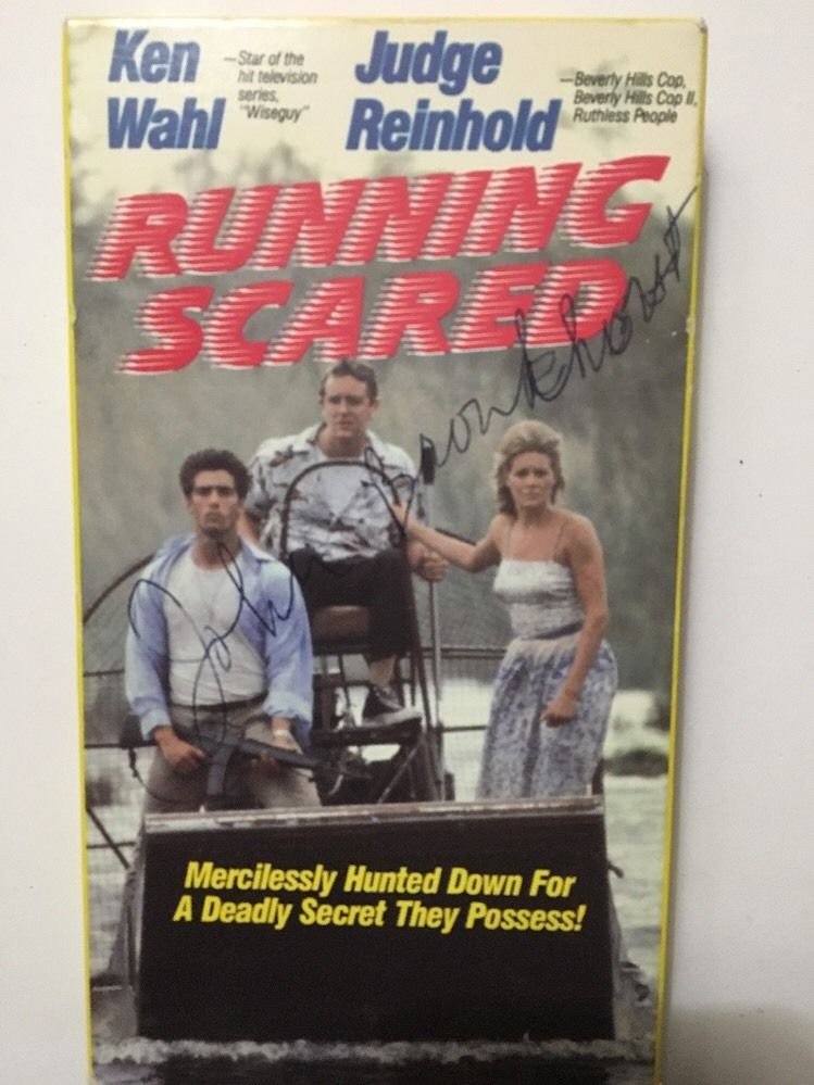 RUNNING SCARED VHS #9189-Copyright 1990 GoodTimes Home Video-VERY RARE ...