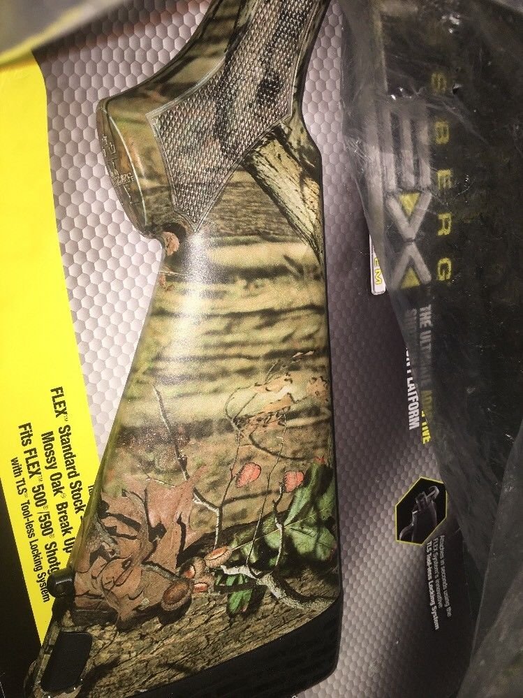 Mossberg FLEX System 500/590 Compact Shotgun Stock Polymer Mossy Break ...
