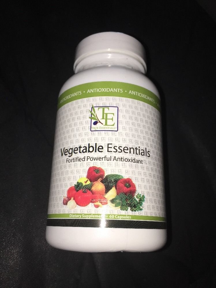 TRUE ESSENTIALS Vegetable Essentials Fortified Antioxidants Supplements