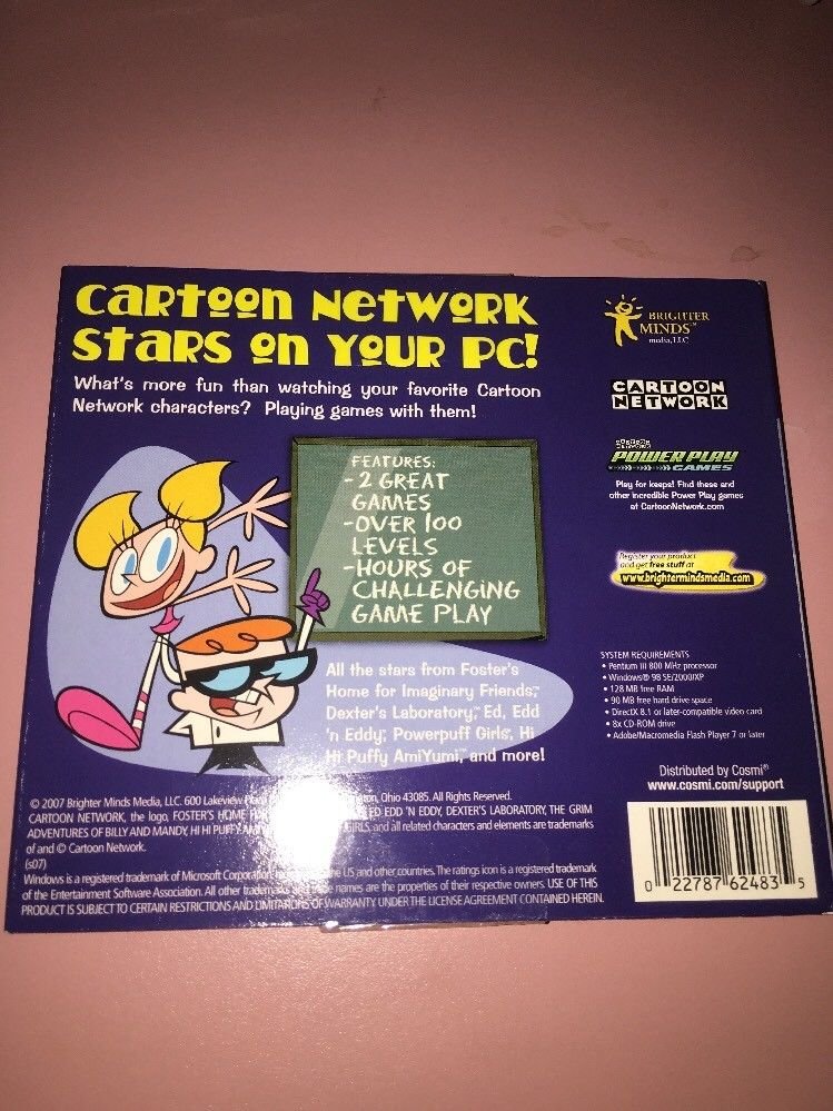 Cartoon Network: Dropple & Fast and Flurrious PC CD Rom