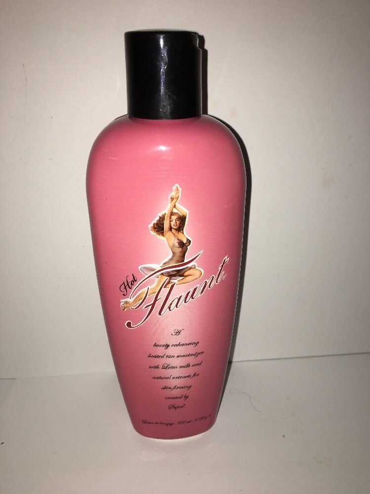 Tanning Lotion HOT FLAUNT Supre 8.5oz NEW - GET TAN SUPER FAST