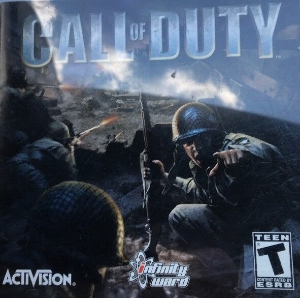 Call Of Duty 2003 Original PC CD-ROM Game Complete W 2 Disc/manual ...