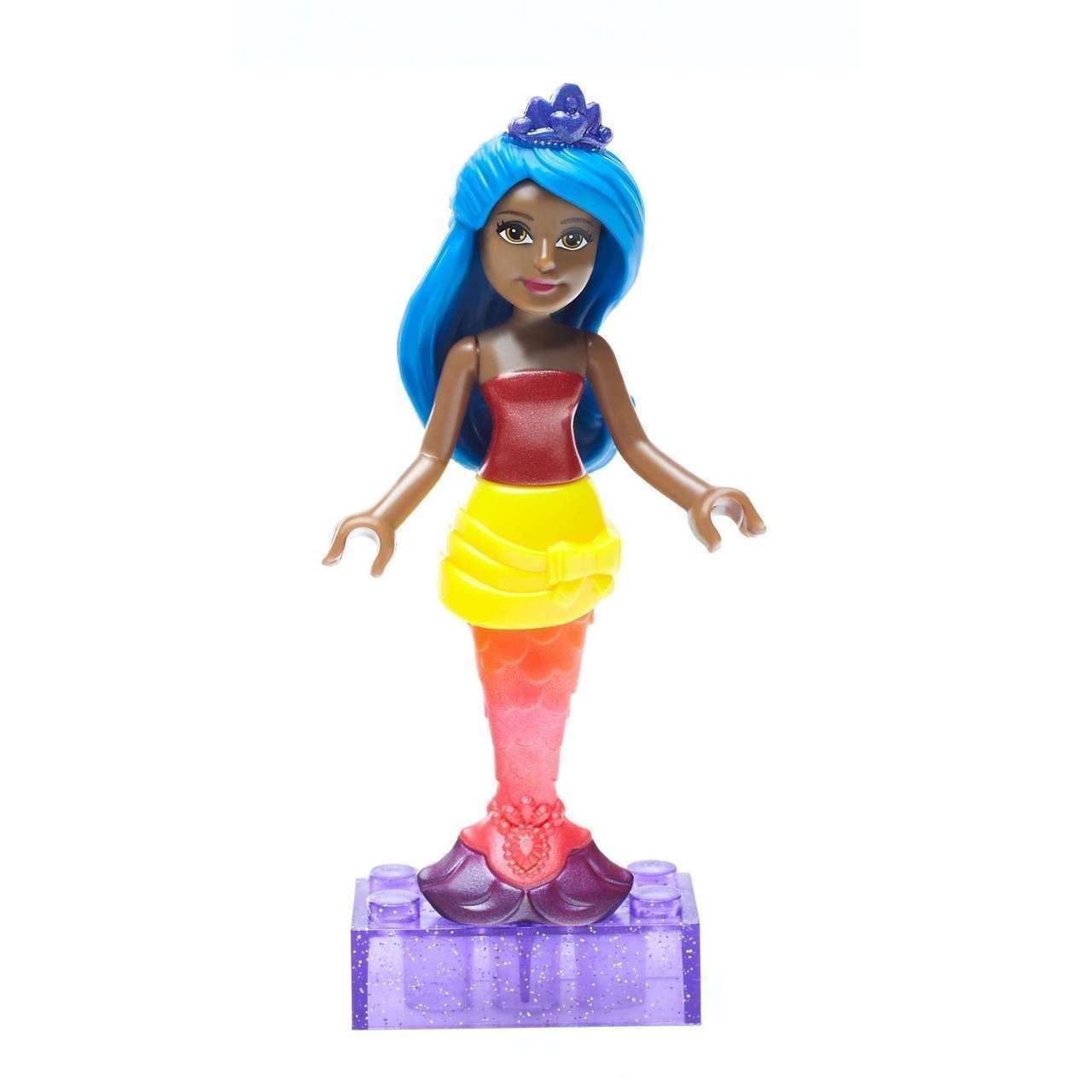 Mega Bloks Barbie Rainbow Cove Mini Mermaid Barbie Doll