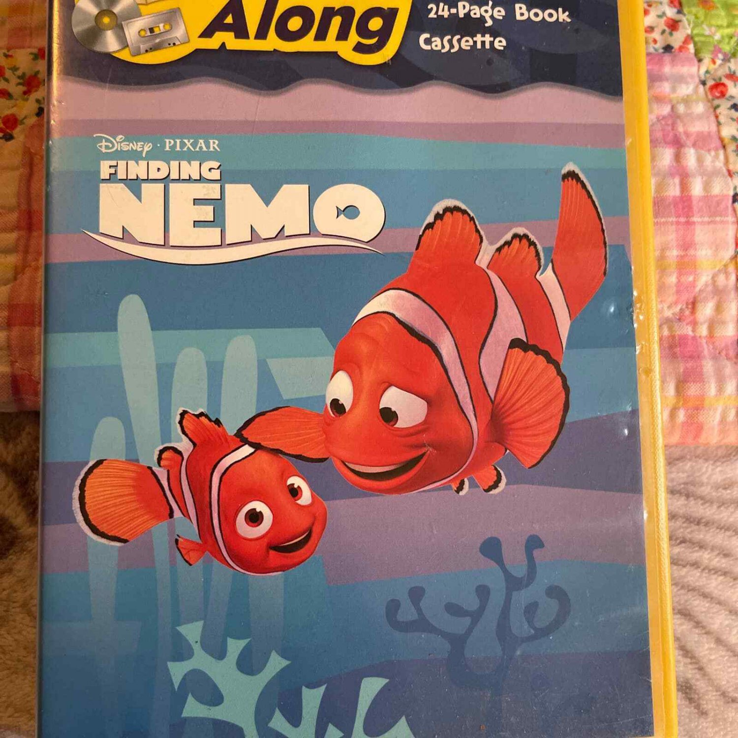 Disney Pixar Finding Nemo read along enhance C. D. 24 page booklet a ...