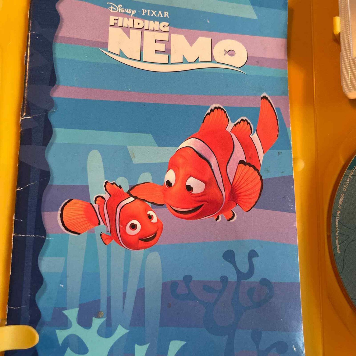 Disney Pixar Finding Nemo read along enhance C. D. 24 page booklet a ...