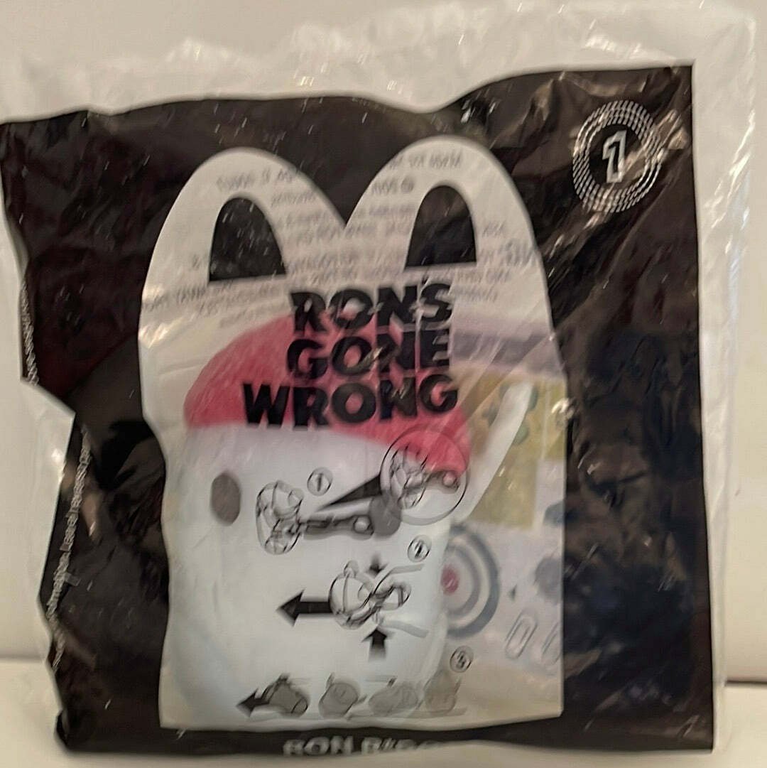 McDonald's 2021 Ron's Gone Wrong Ro B*Bot Toy #1