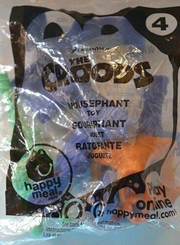 McDonald's 2013 Dreamworks the Croods Mousephant Toy #4