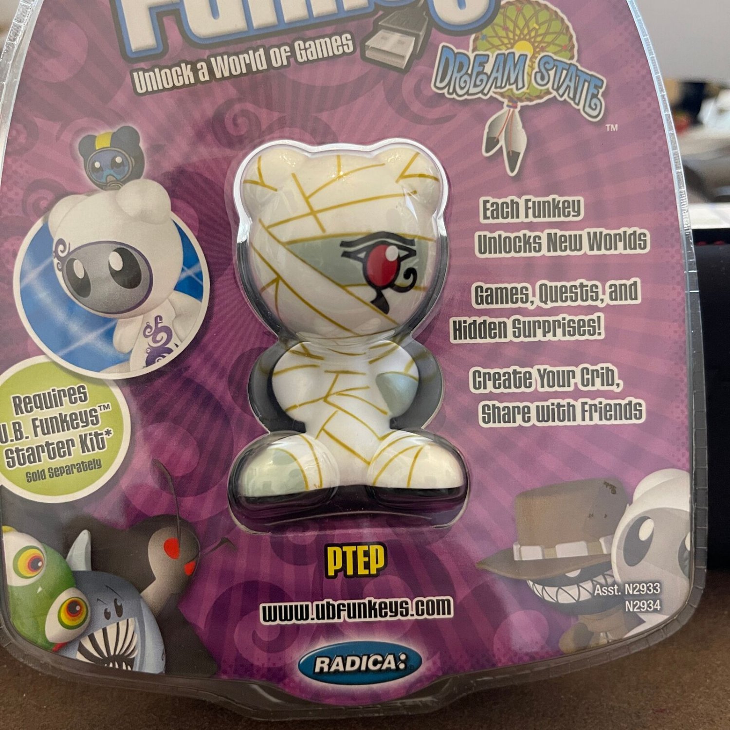 Mattel 2008 Radica: UB Funkeys Dream State Ptep