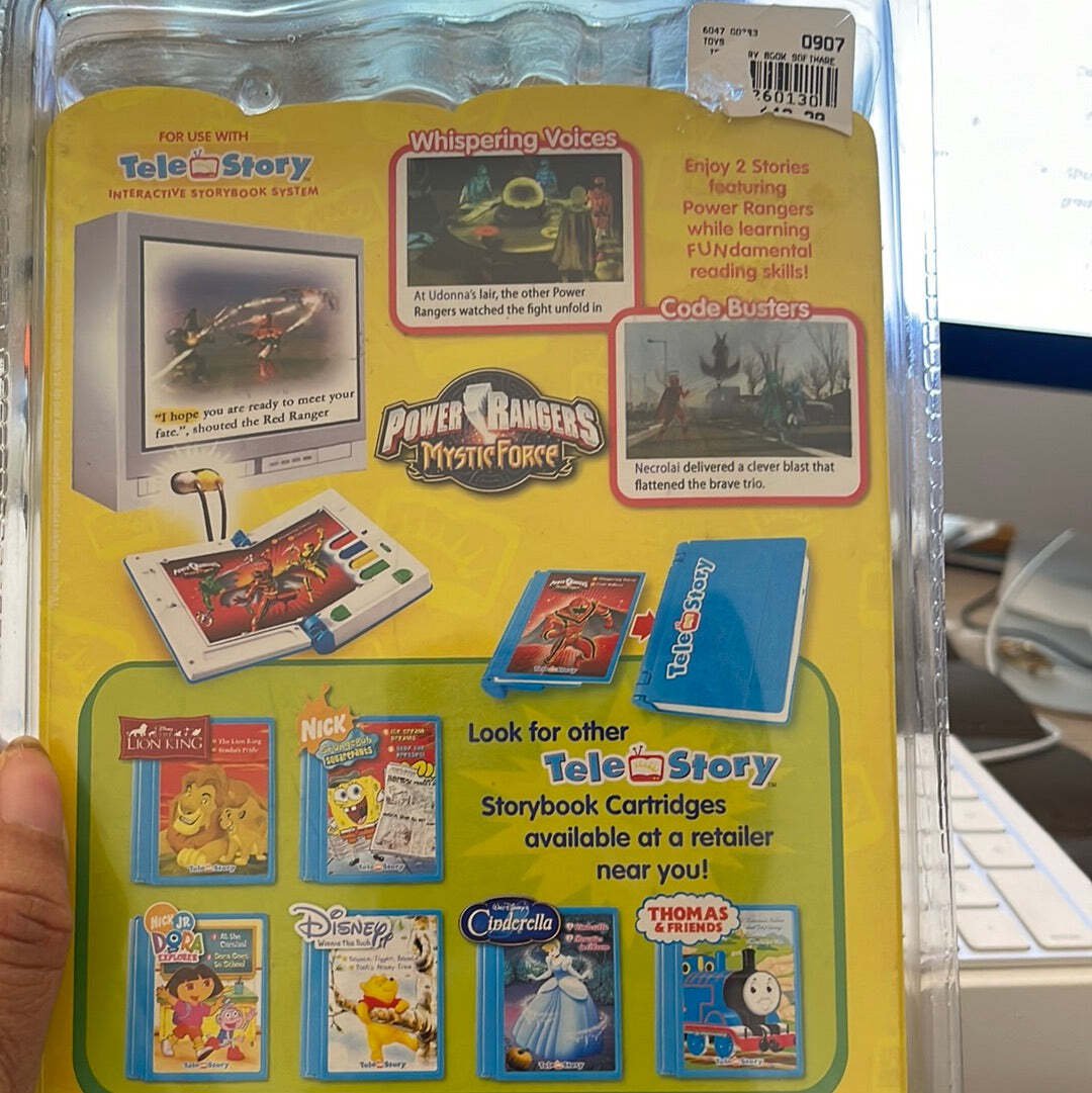 Jakks Pacific 2006 Toymax Power Rangers Telestory Cartridge