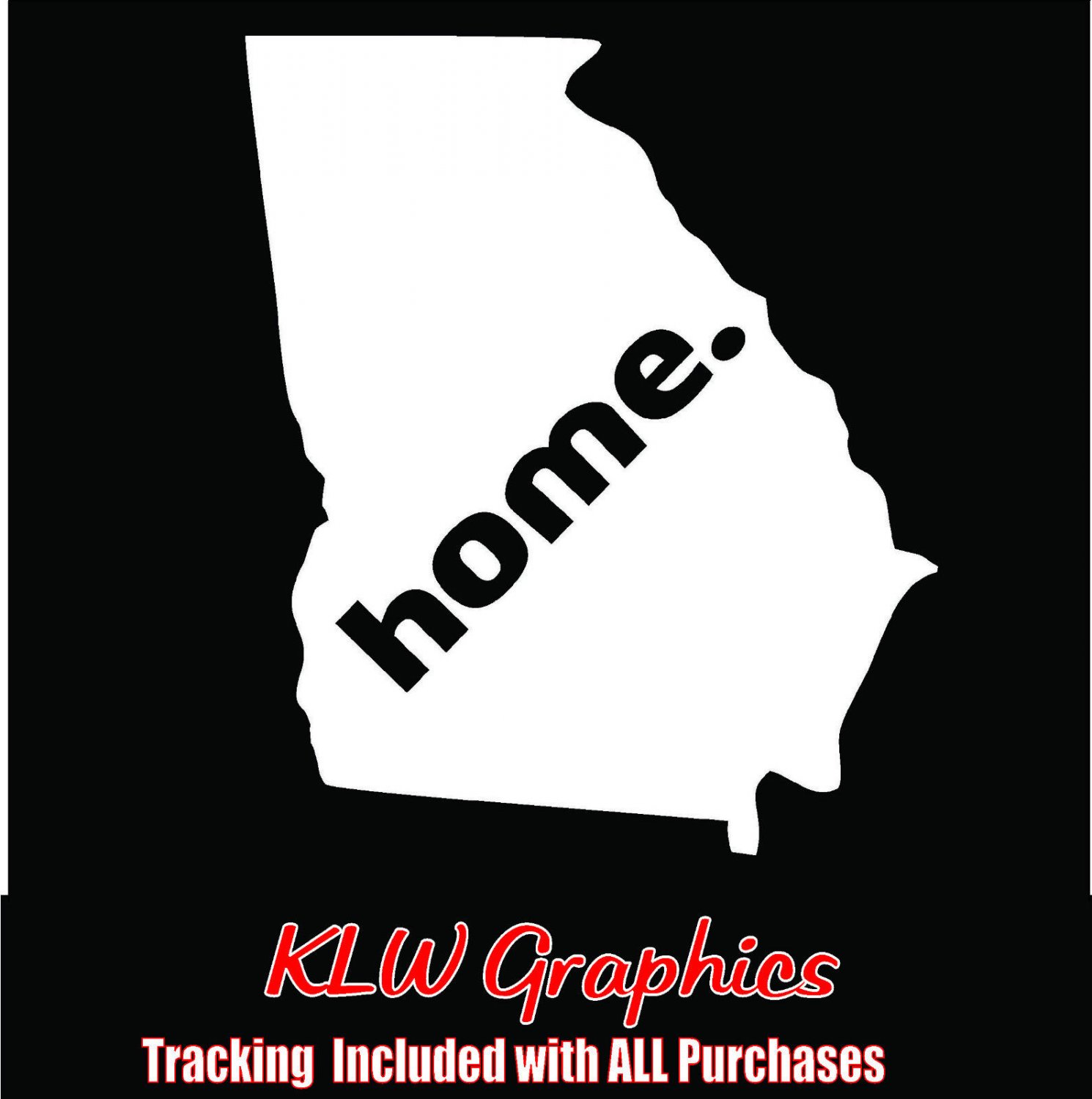 Georgia home * Vinyl decal Sticker Diesel Truck South 1500 2500 Crew Cab
