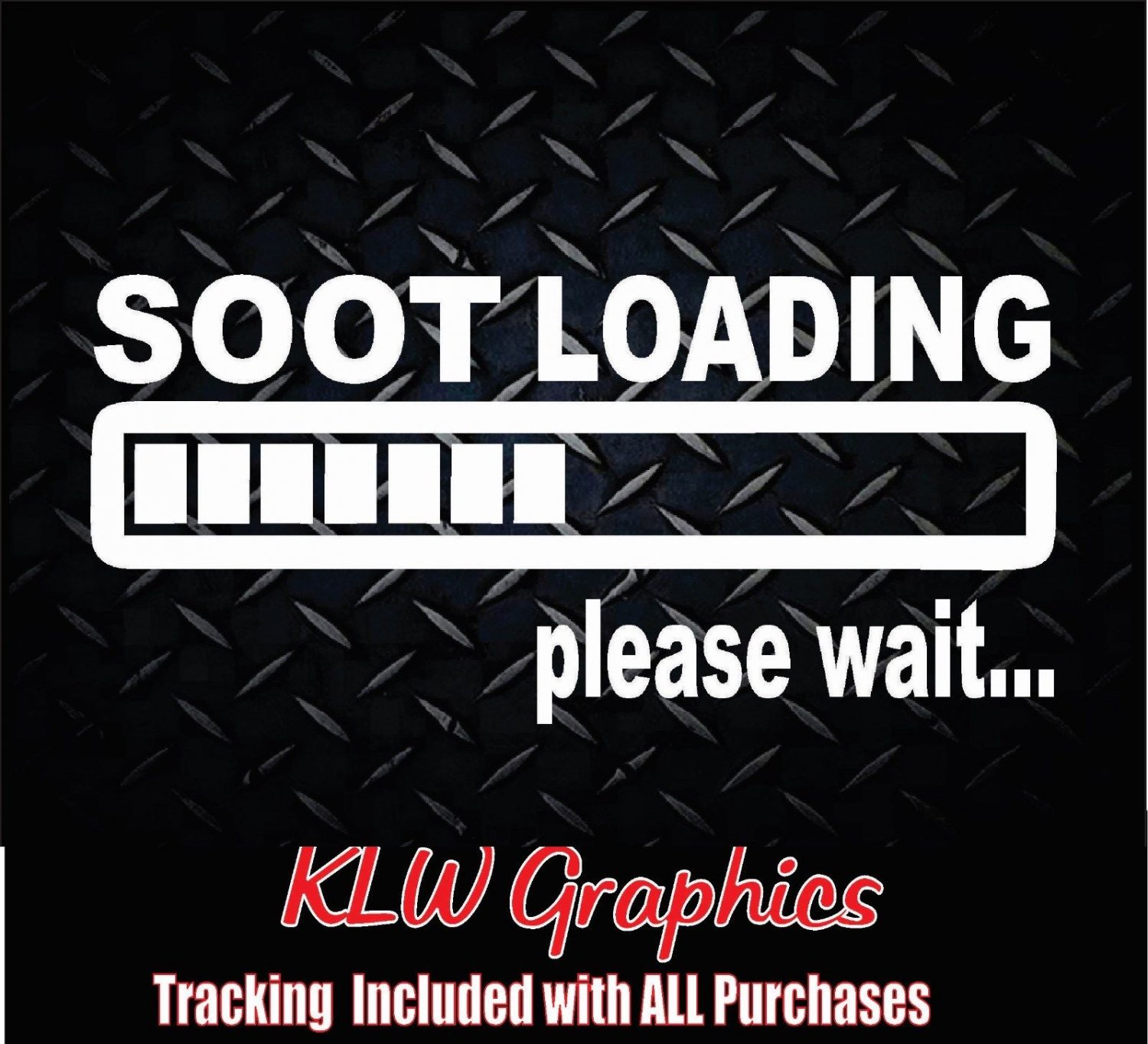 Soot Loading * Vinyl Decal Sticker Diesel Stacks Powerstroke 4x4 Truck ...