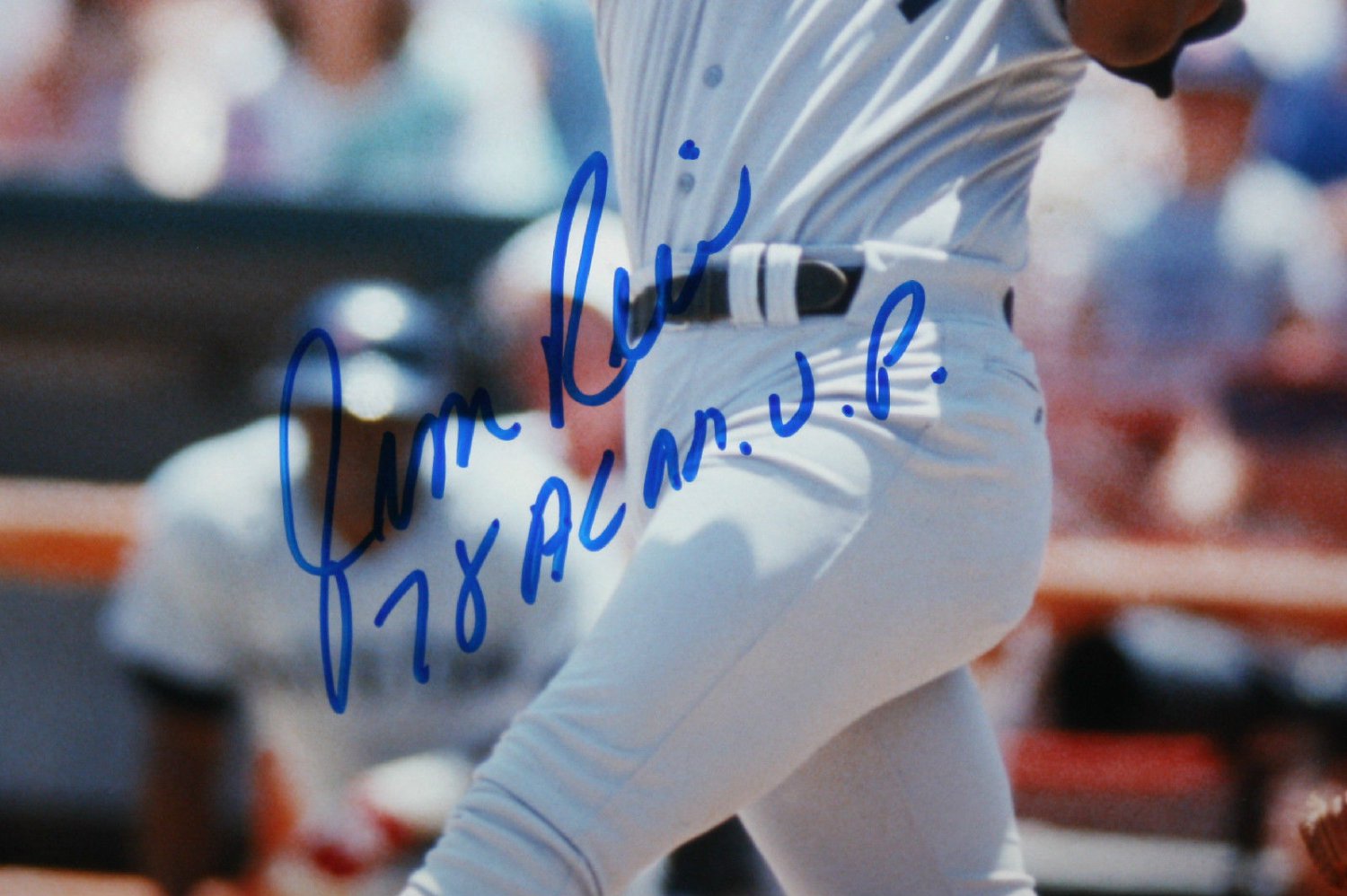 Jim Rice Boston Red Sox Signed Autographed 8x10 Photo JSA