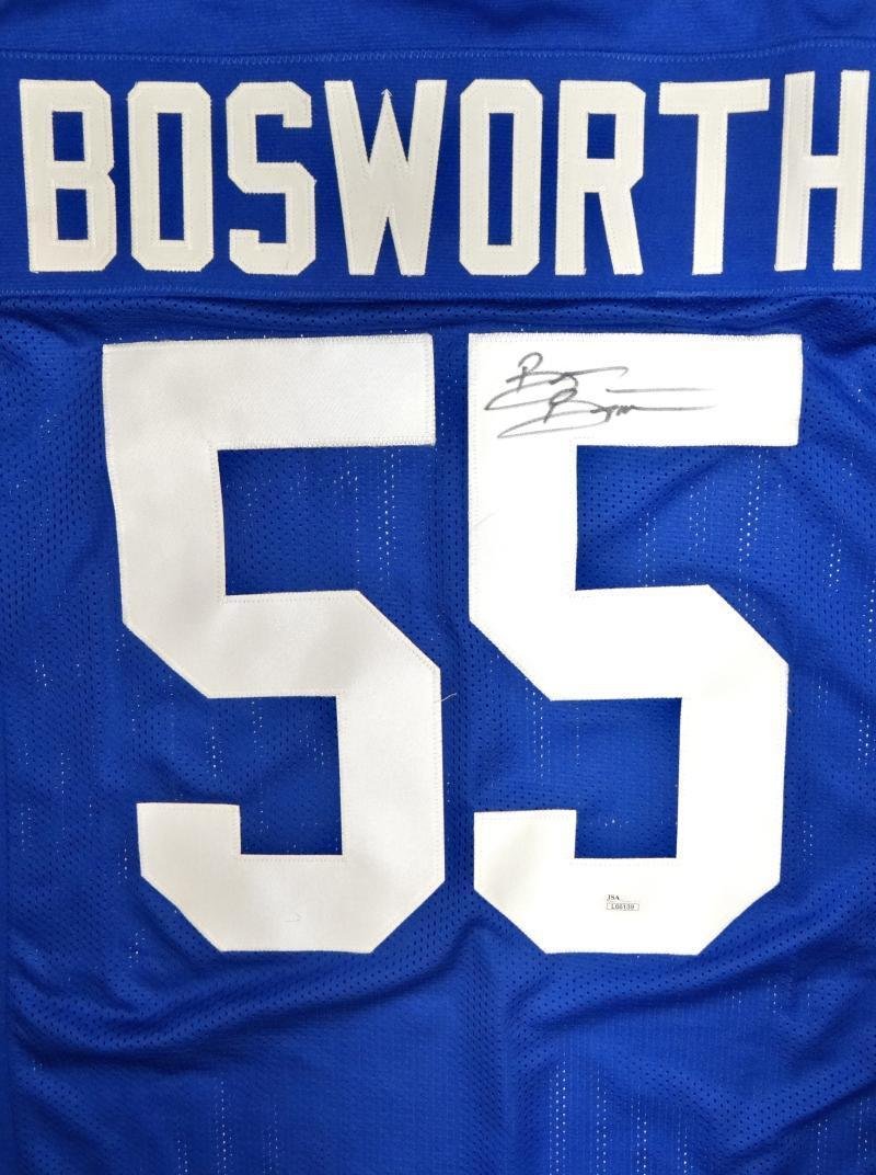 Brian Bosworth Autographed Signed Seattle Seahawks Jersey JSA