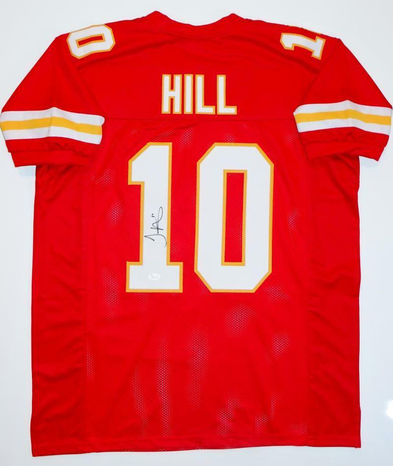 Tyreek Hill Signed Autographed Kansas City Chiefs Jersey JSA