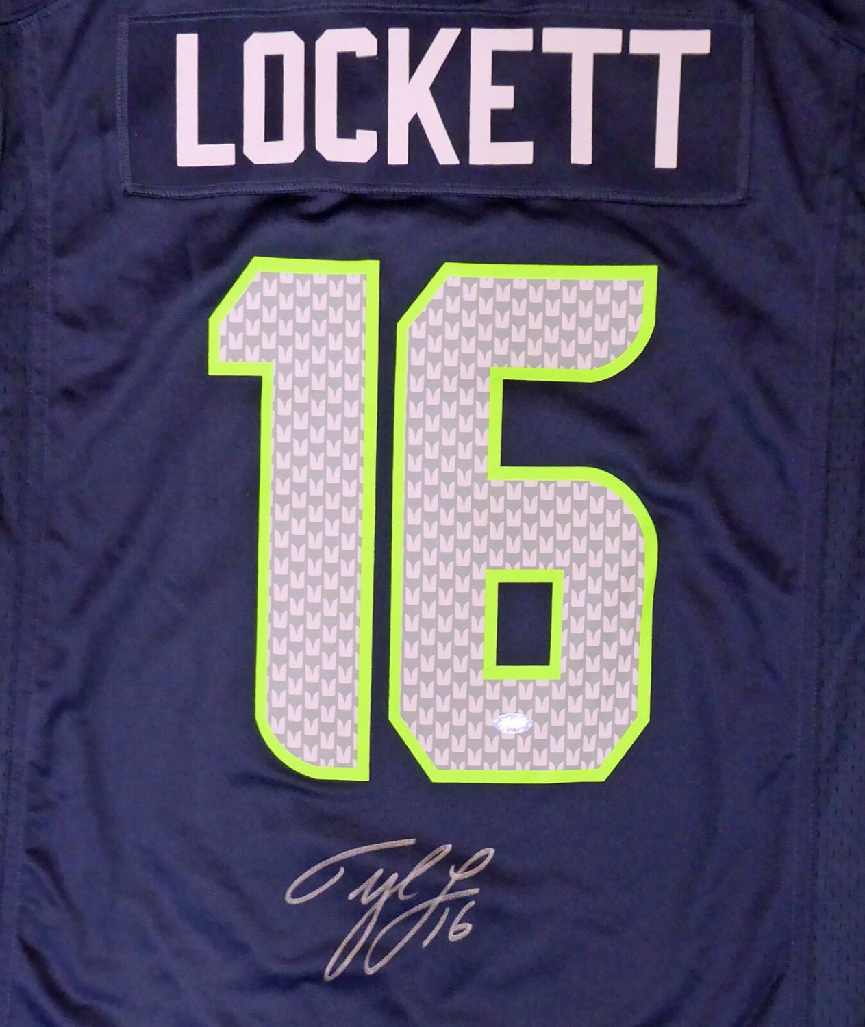 Tyler Lockett Signed Autographed Seattle Seahawks Nike Jersey COA
