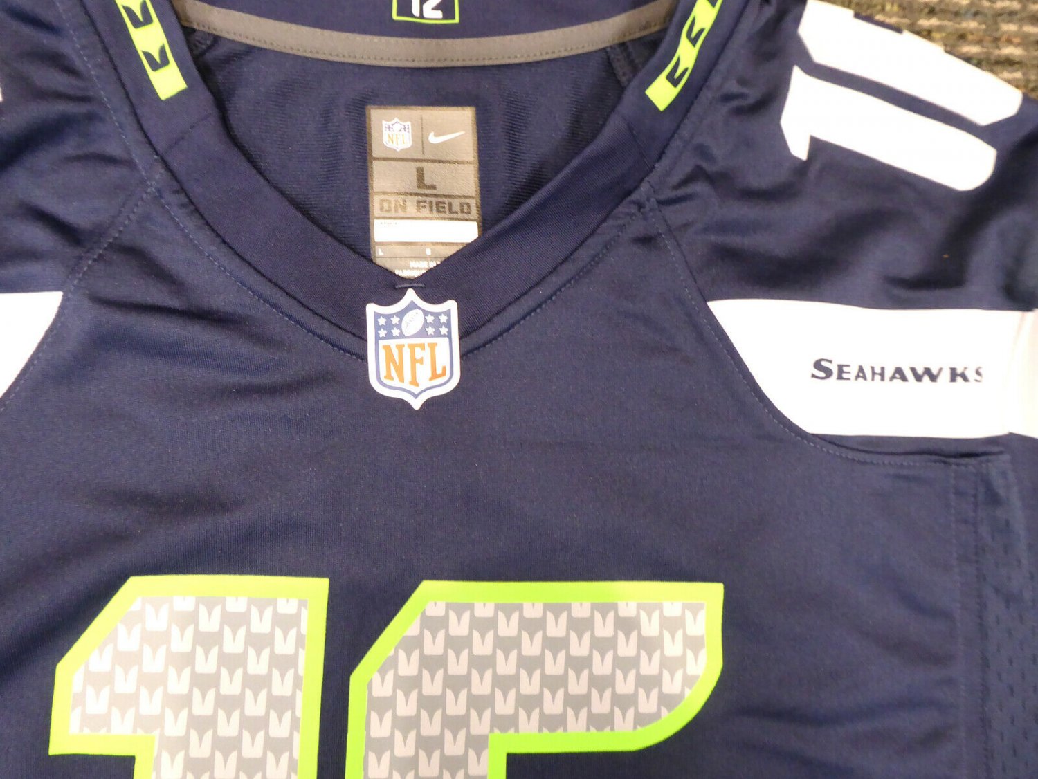 Tyler Lockett Signed Autographed Seattle Seahawks Nike Jersey COA