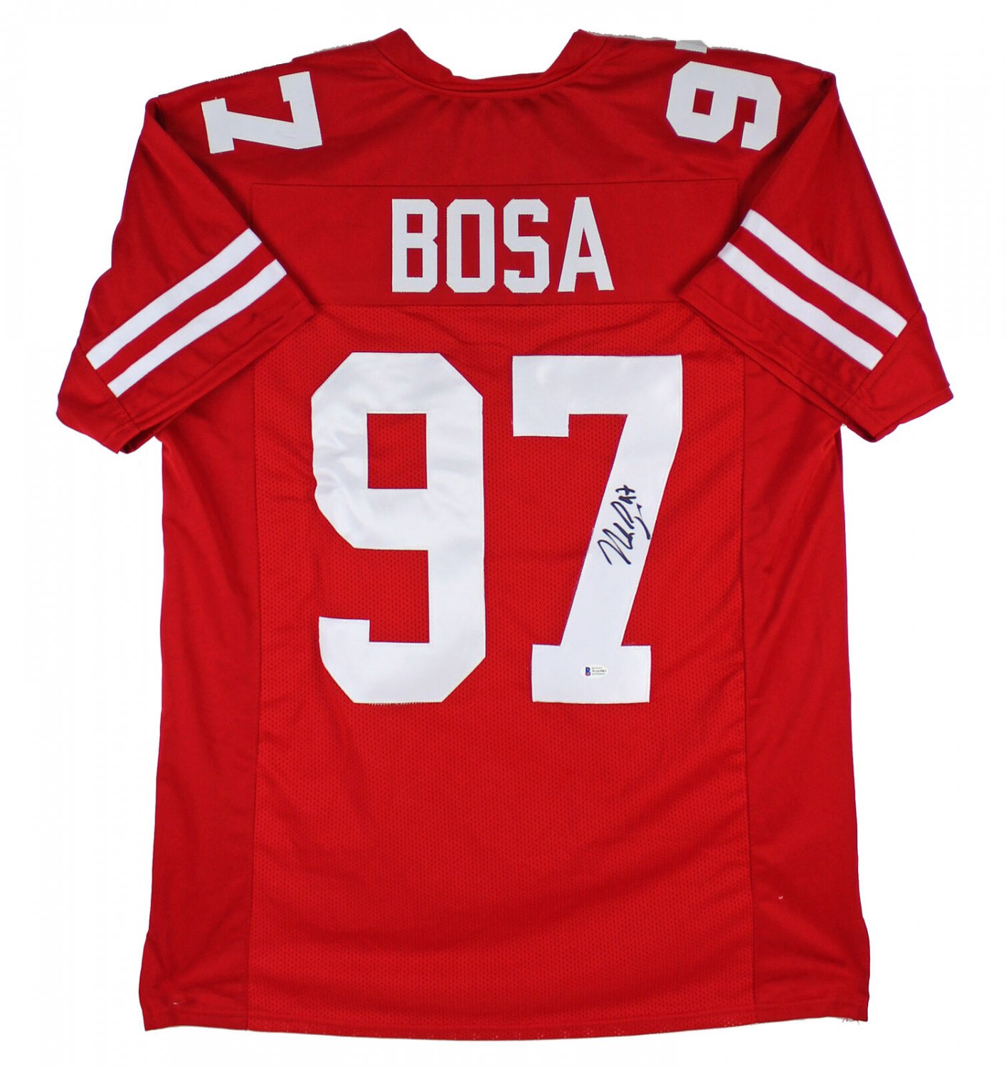 Nick Bosa Autographed Signed San Francisco 49ers Jersey BECKETT