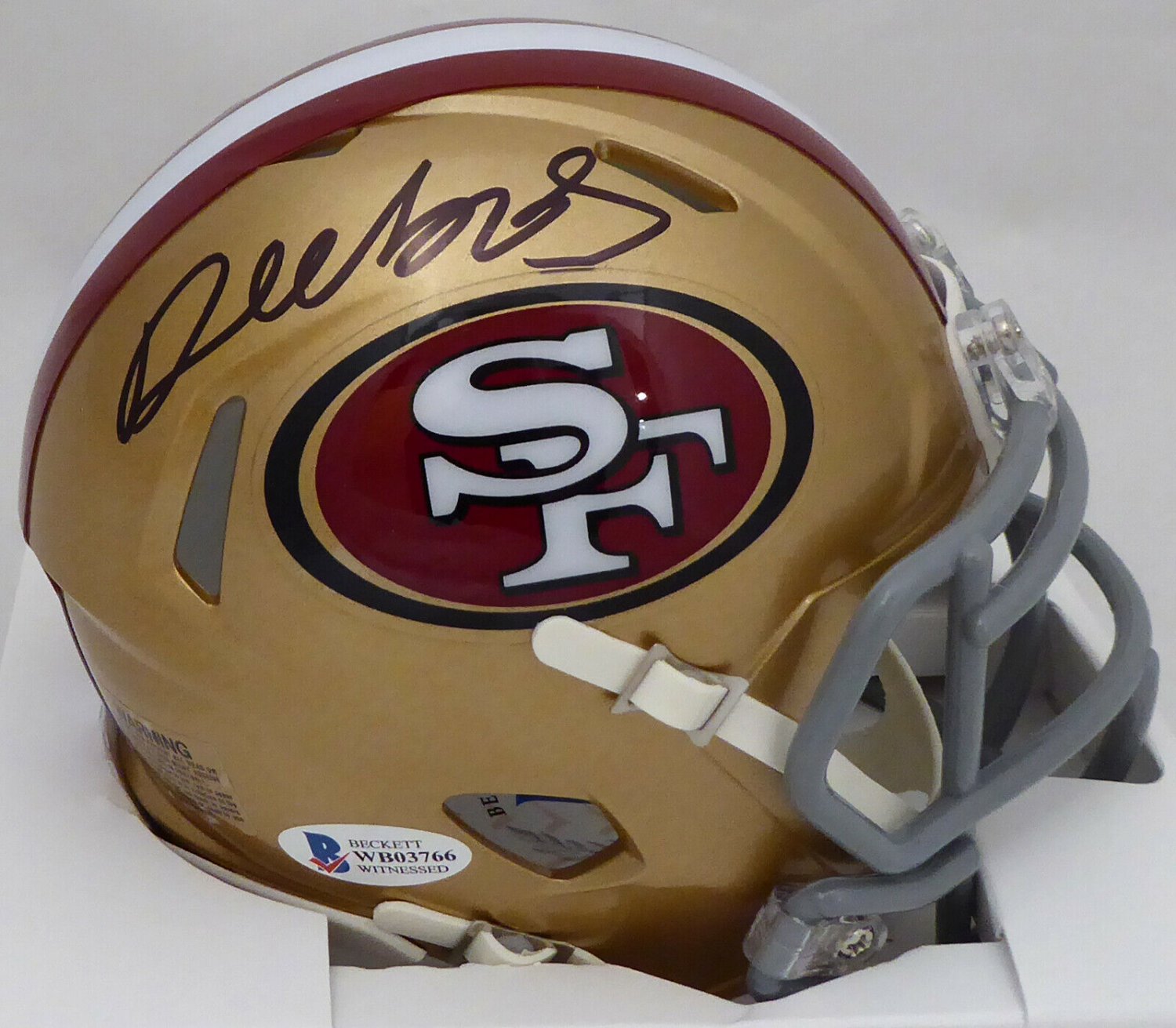 Deebo Samuel Signed Autographed San Fransisco 49ers Speed Mini Helmet ...