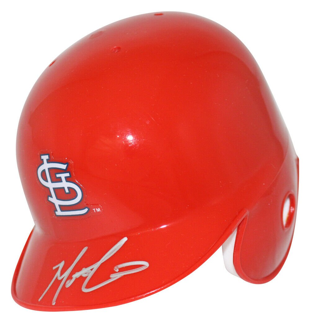 Matt Carpenter Signed Autographed St Louis Cardinals Mini Helmet MLB