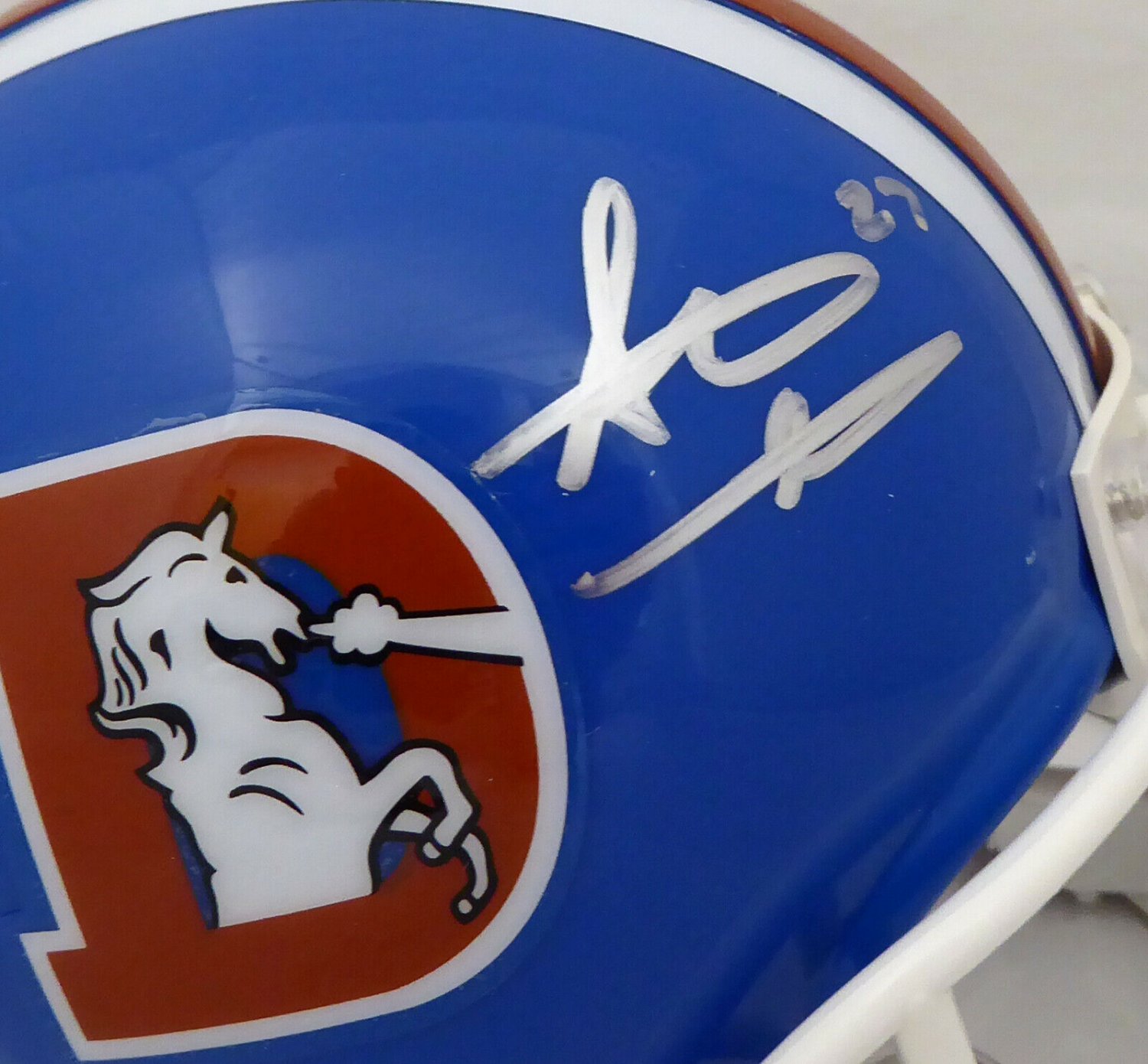 Steve Atwater Autographed Signed Denver Broncos Mini Helmet BECKETT