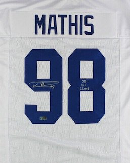 Robert Mathis Signed Autographed Indianapolis Colts Jersey RADTKE