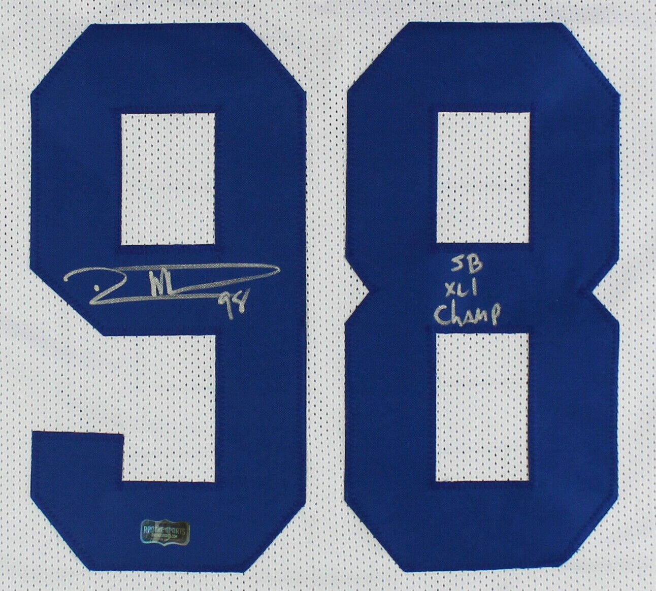 Robert Mathis Signed Autographed Indianapolis Colts Jersey RADTKE