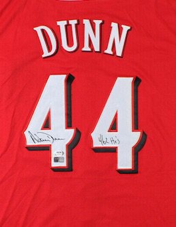 Adam Dunn Signed Autographed Cincinnati Reds Majestic Jersey PSA