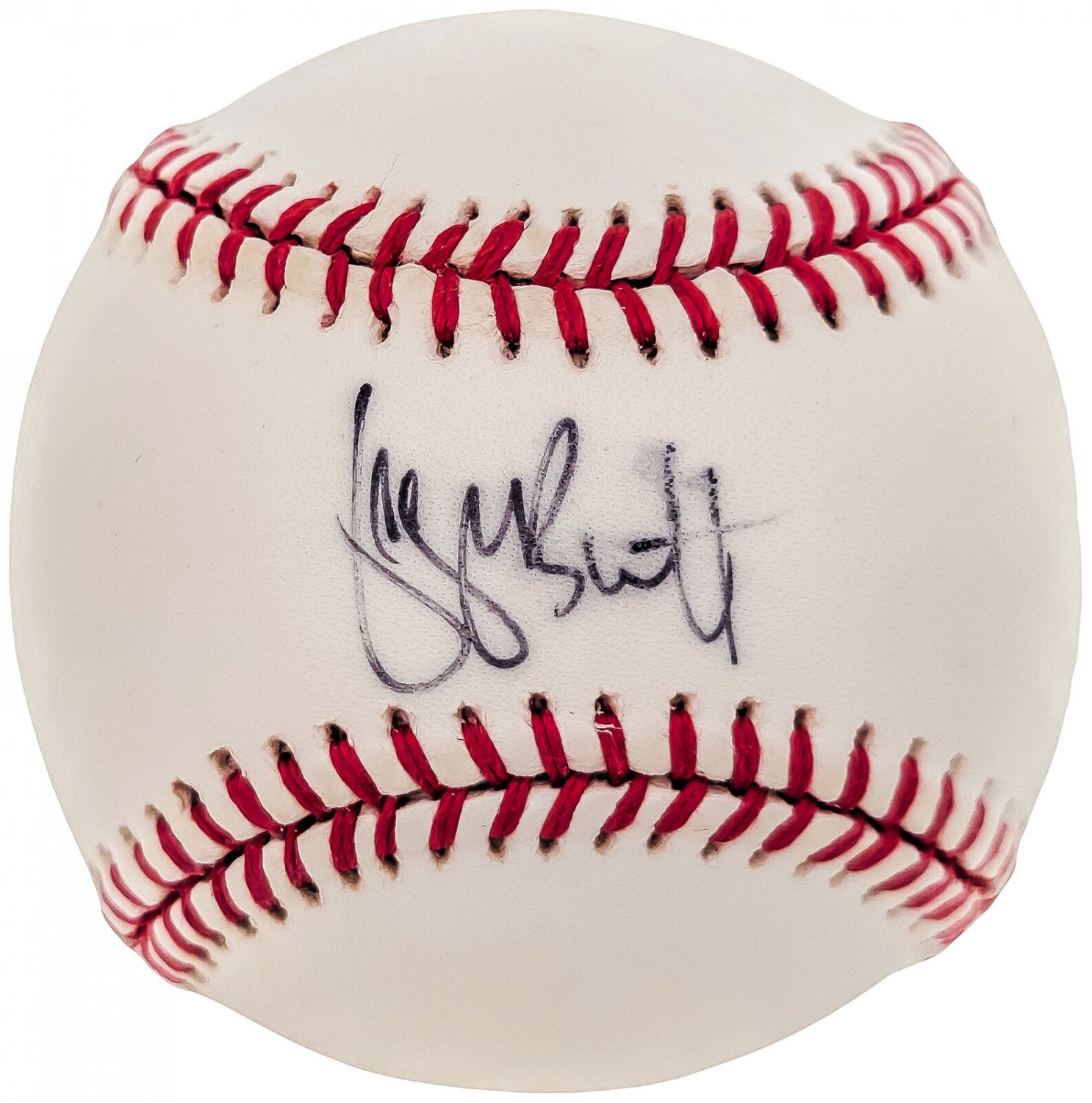 George Brett KC Royals Autographed Signed Official Baseball BECKETT