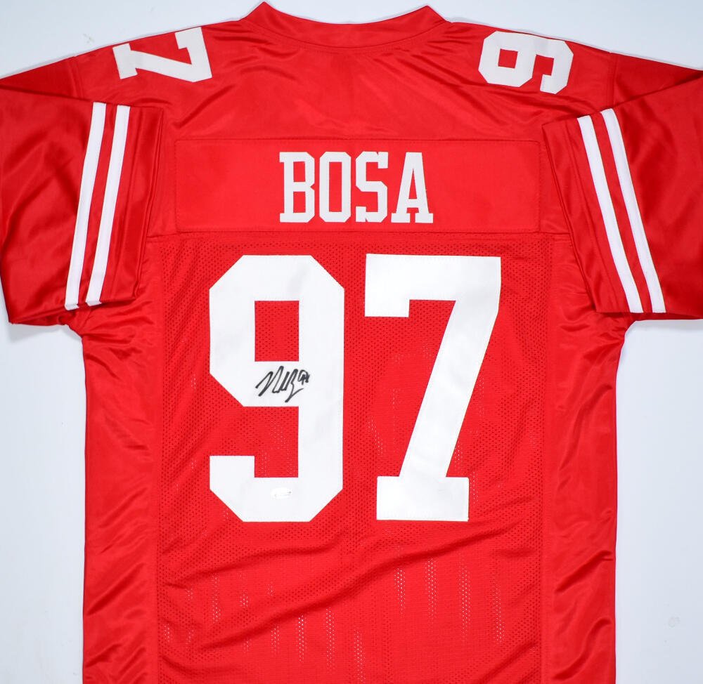 Nick Bosa Autographed Signed San Francisco 49ers Jersey BECKETT