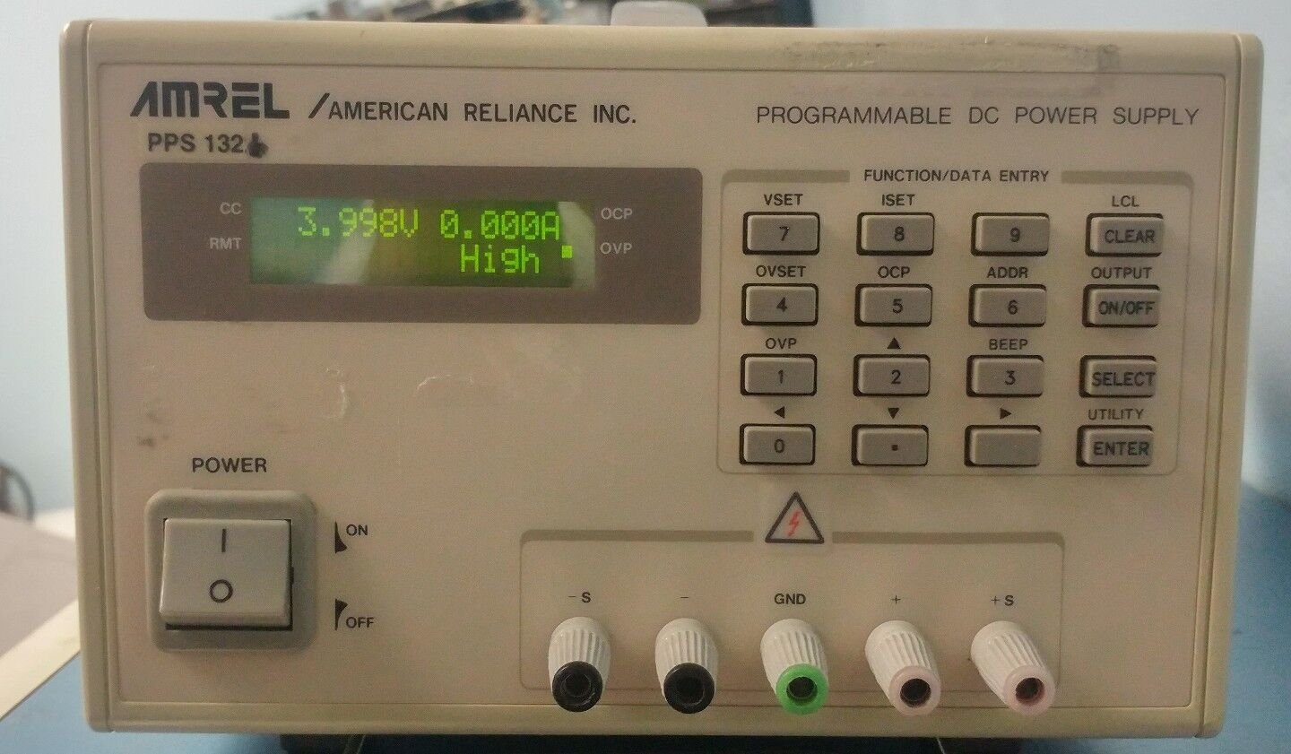 AMREL PPS-1326 Programmable DC Power Supply 0 - 32V, 0 - 3A, GPIB quantity