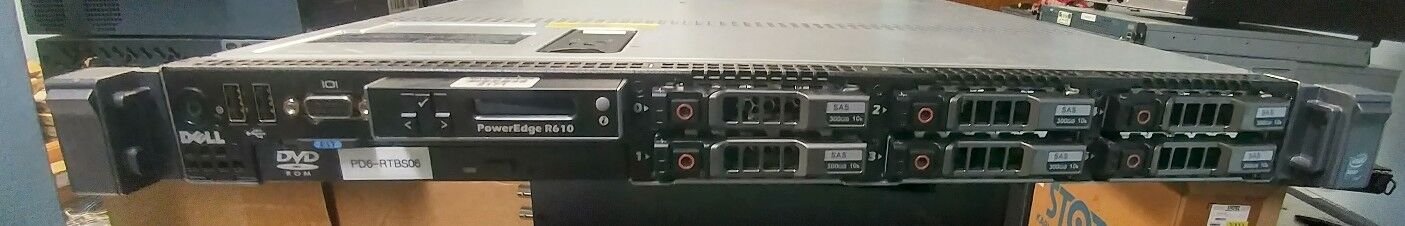 Dell PowerEdge R610 Server 2x Xeon E5520 QC 2.26GHz barebones no memory ...