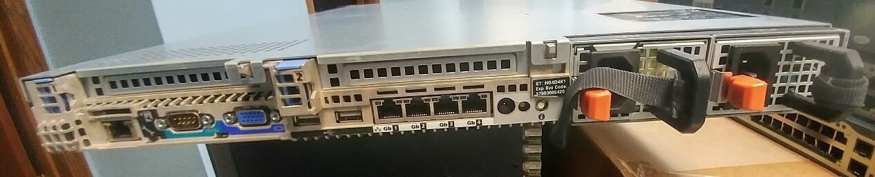 Dell PowerEdge R610 Server 2x Xeon E5520 QC 2.26GHz barebones no memory ...