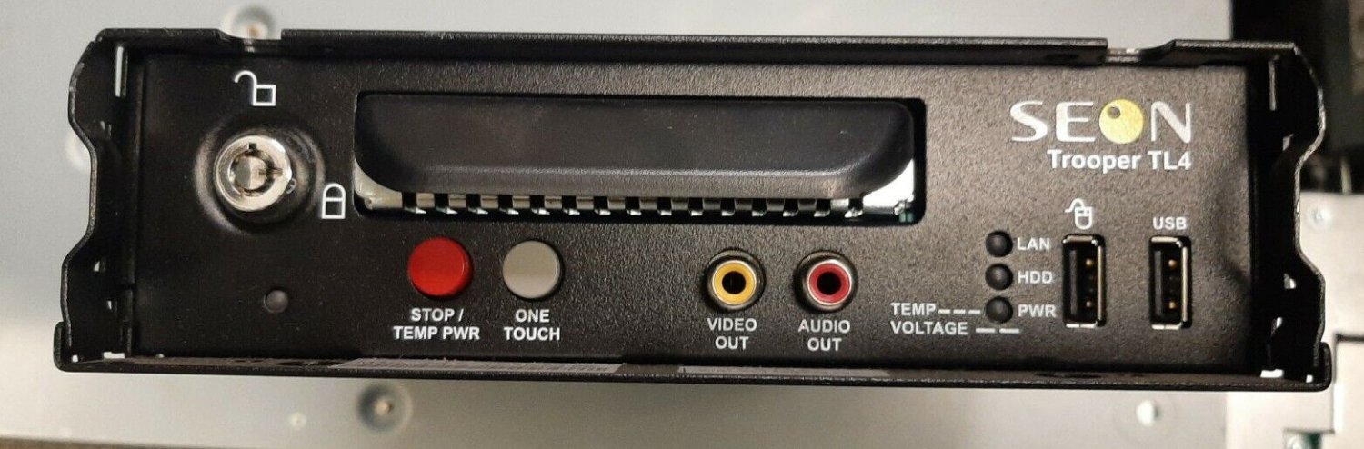 SEON Trooper TL-4 with hard drive CCTV System For Transit Vehicles