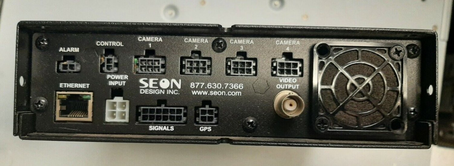 SEON Trooper TL-4 with hard drive CCTV System For Transit Vehicles