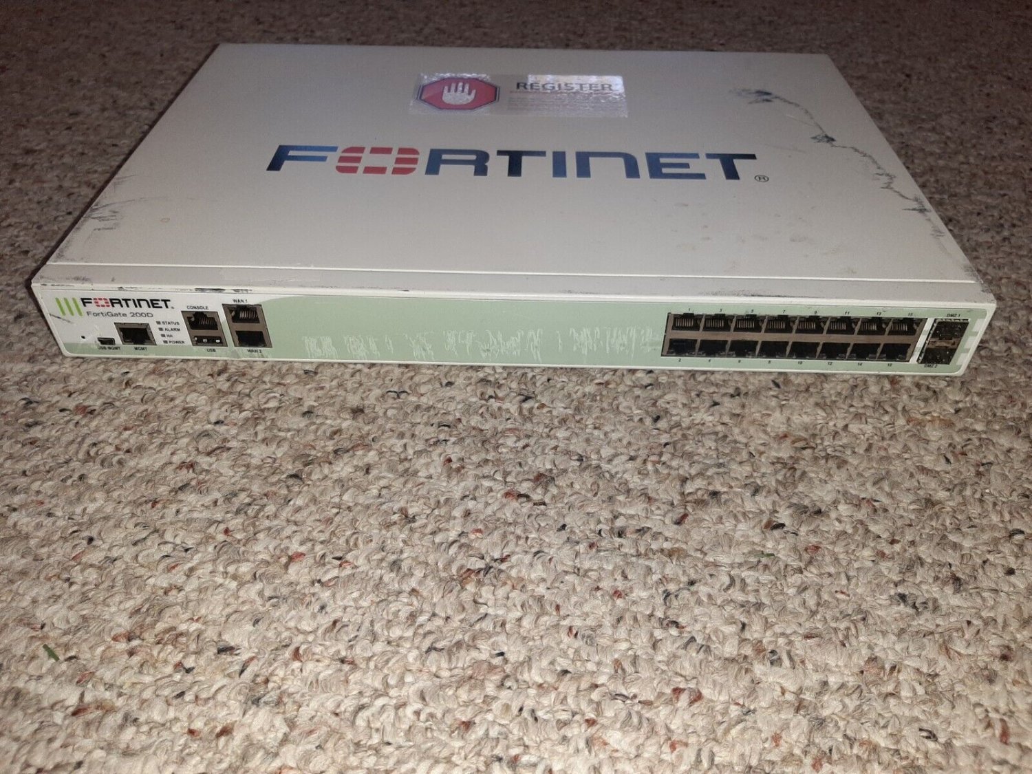 Fortinet FortiGate FG-200D Network Firewall Security Appliance