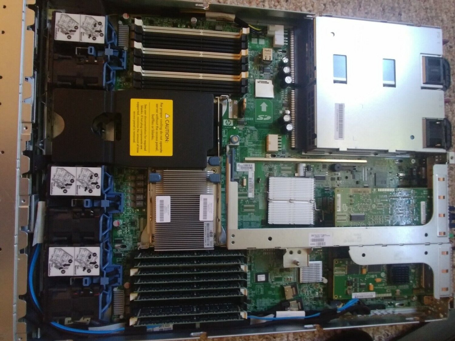 HP Proliant DL360 G6 Server Xeon X5570 QC 2.93GHz 16GB 2x 146GB DVD 2PS