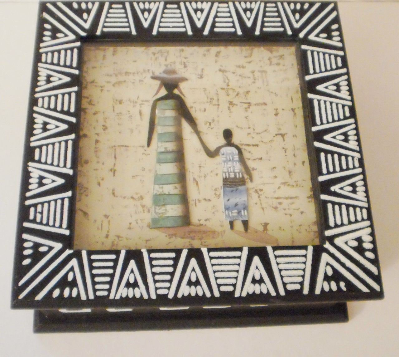 African Keepsake Shadow Boxes