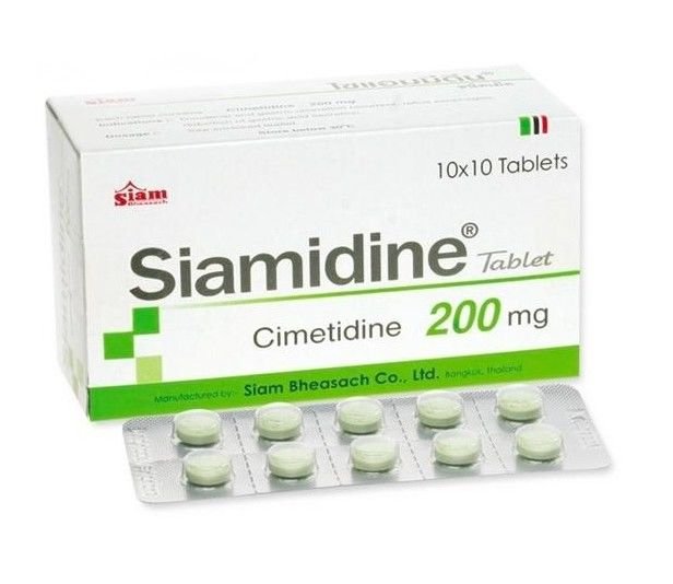 200 Tablets Cimetidine 200mg Acid Reflux Heartburn Exp 2020 generic ...