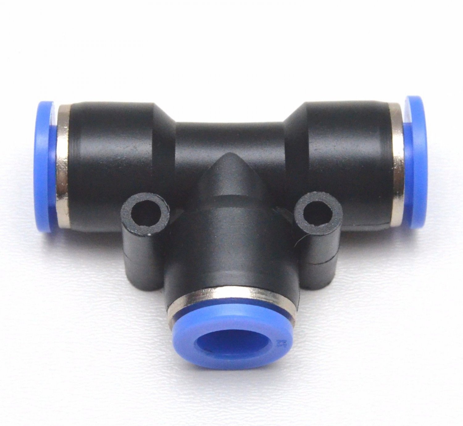 3/8 OD Tee Push to Connect 3 Side Equal T Fitting Splitter Union Air