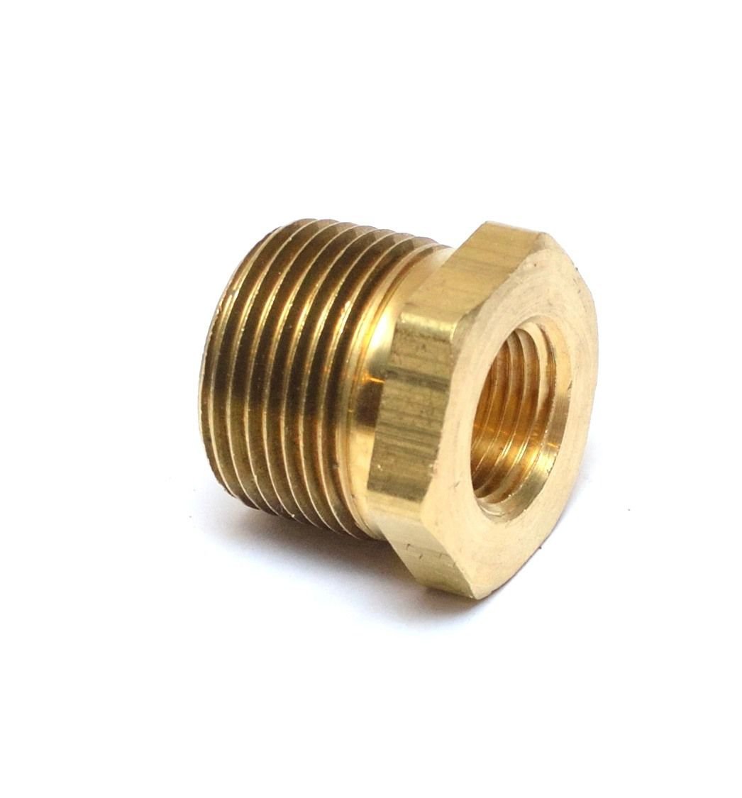 Brass Reducer Bushing Adapter 3 4 NPT Male X 3 8 NPT Female FasParts brass-reducer-bushing-adapter-3-4-npt-male-x-3-8-npt-female-fasparts