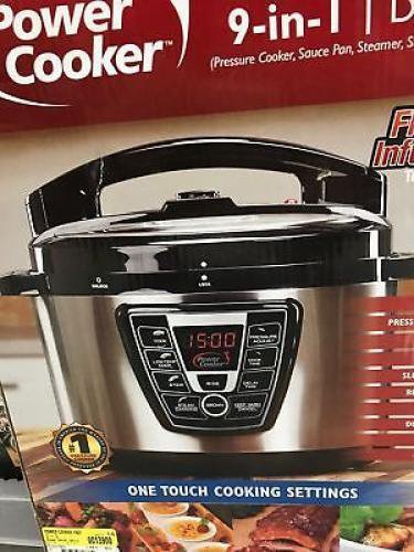 Power Pressure Cooker XL 10-Qt. One Touch Cooking As Seen On TV