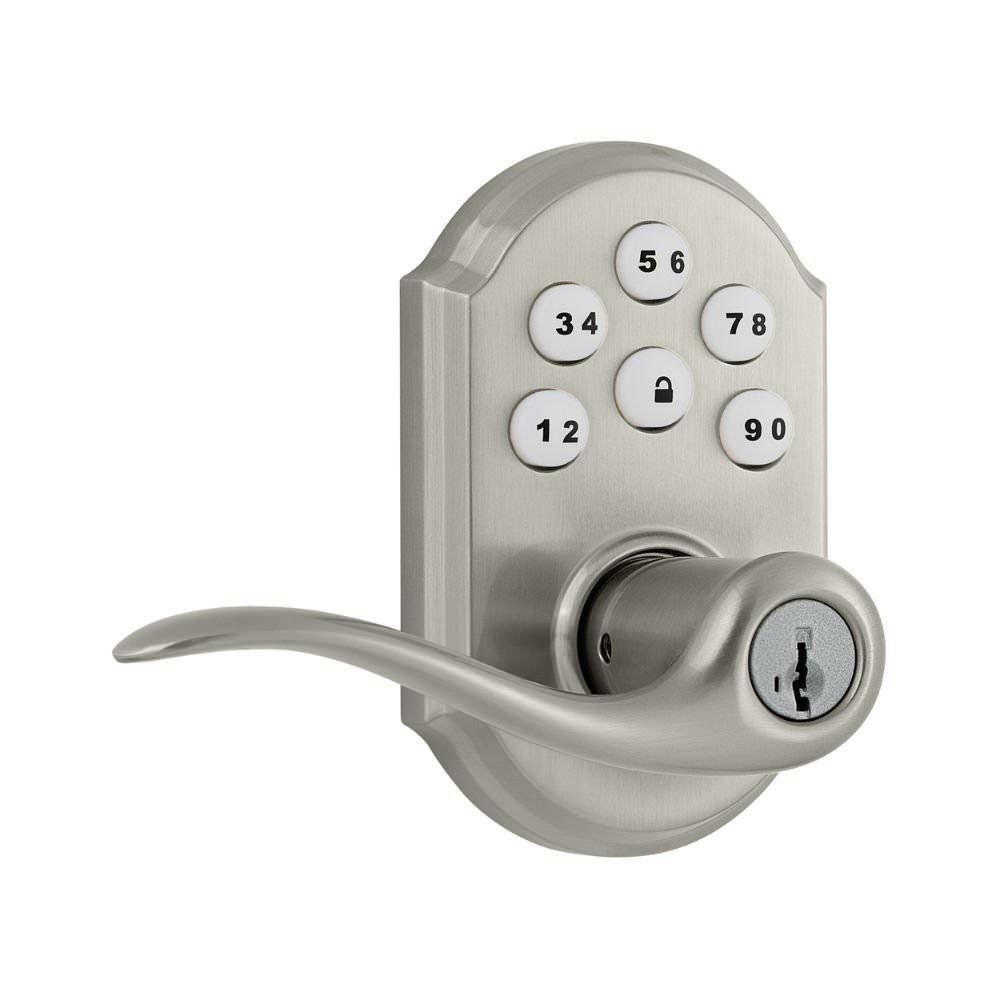 KWIKSET 911 Keyless Entry Lever Lock - - New Silver
