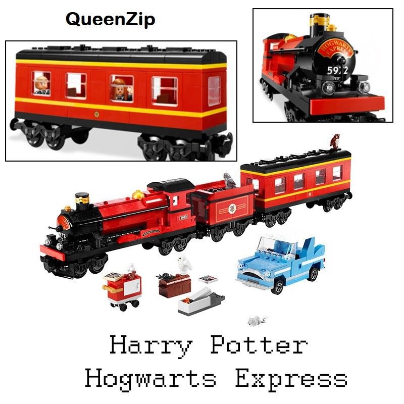 Unbranded 724pcs Harry Potter Hogwarts Express Building Blocks Bricks
