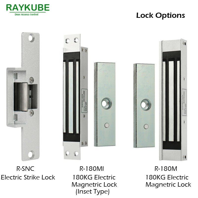 Access Control Kit Electric Strike Lock + Password Keypad RFID Reader ...