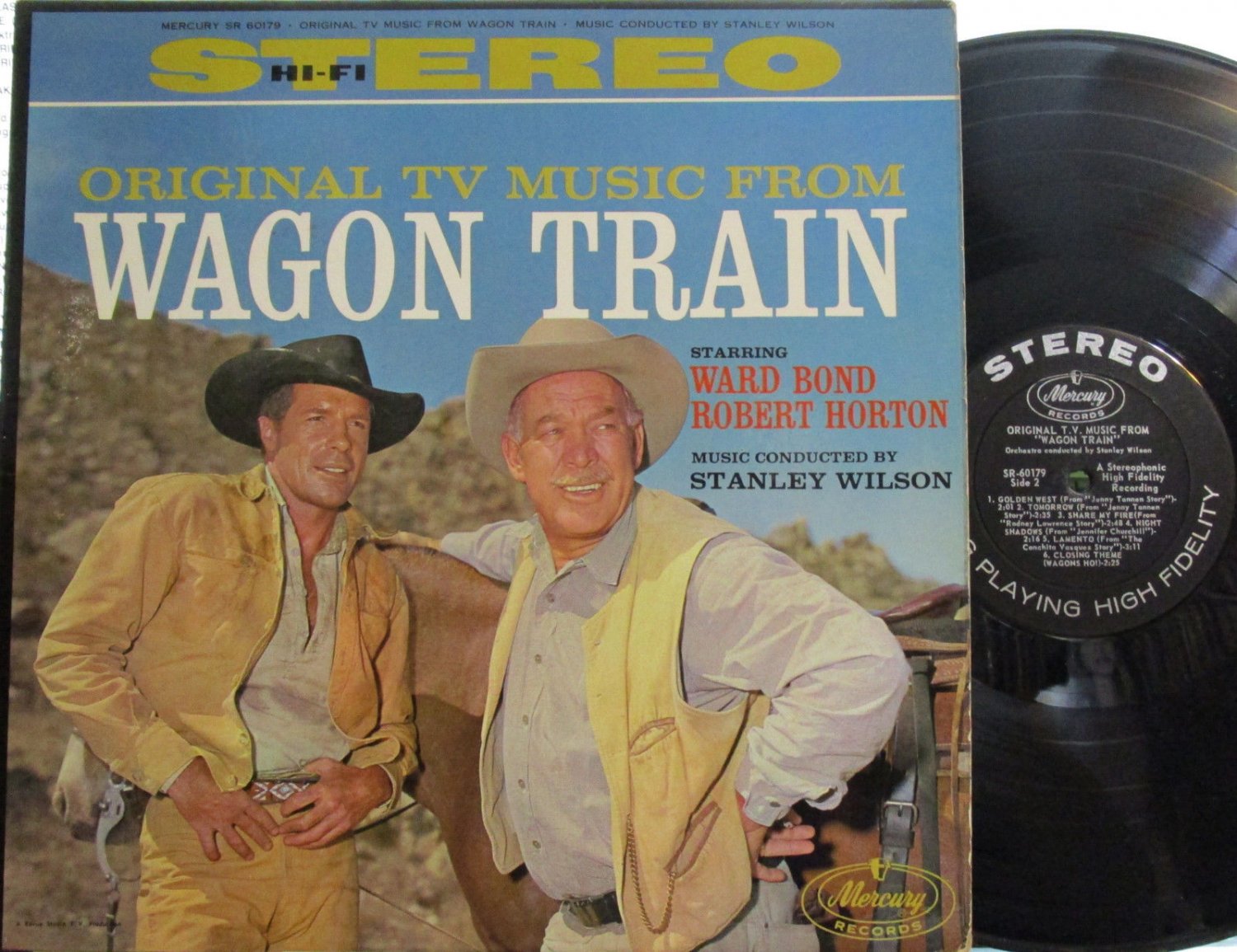 Wagon Train (TV Soundtrack) (Merc. 60179) Stereo (Stanley Wilson ...