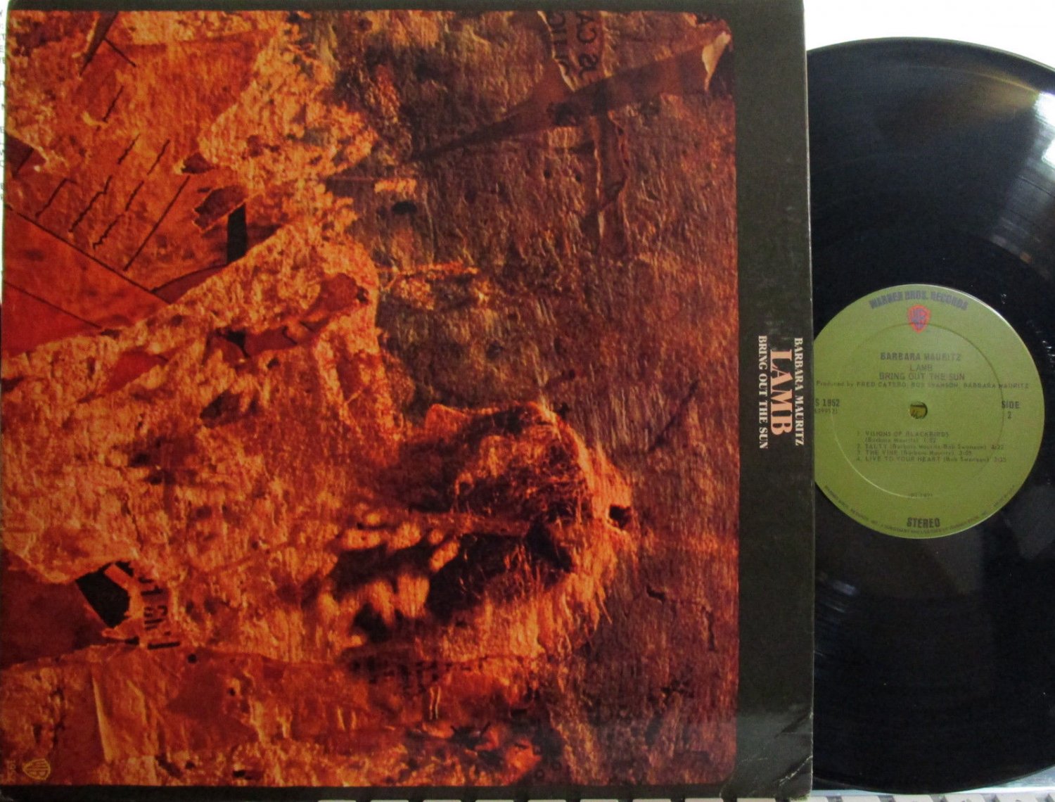 Lamb - Bring out the Sun (with Barbara Mauritz) (W.B. 1952) (gatefold ...