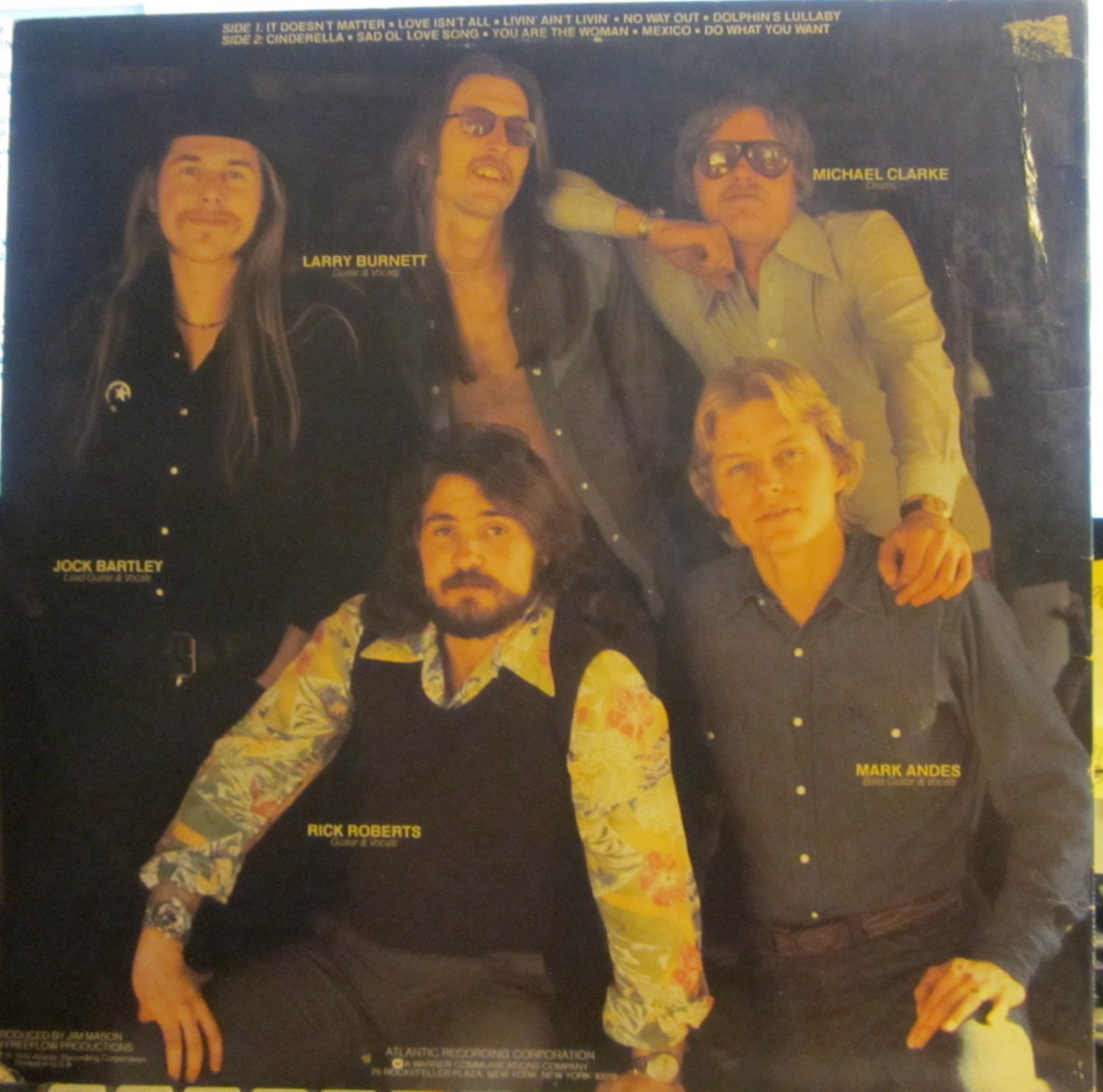 Firefall (Atlantic 18174) (Rick Roberts, Mark Andes) (with "You Are the ...