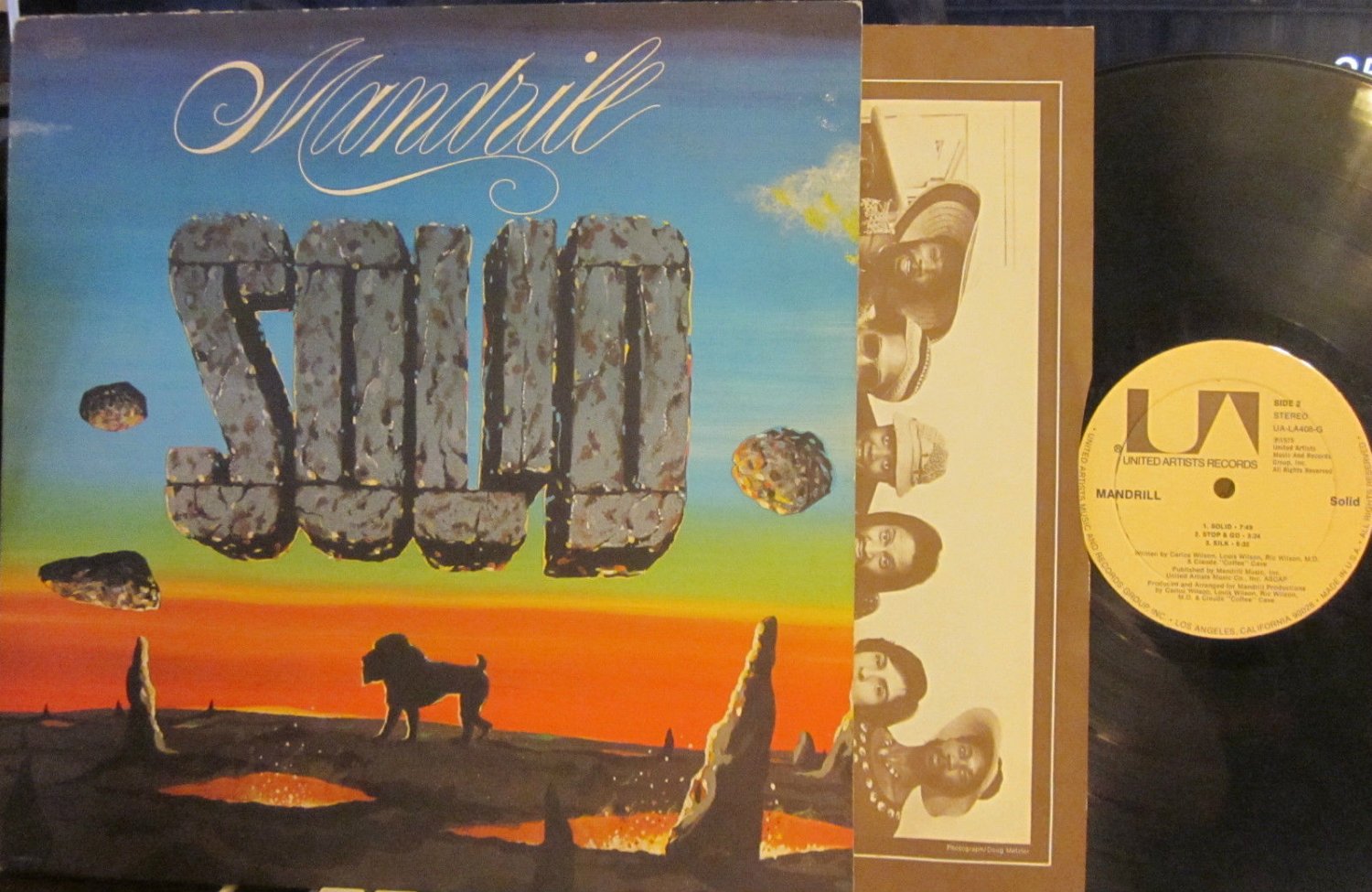 Mandrill - Solid (U.A. LA 408) ('75)
